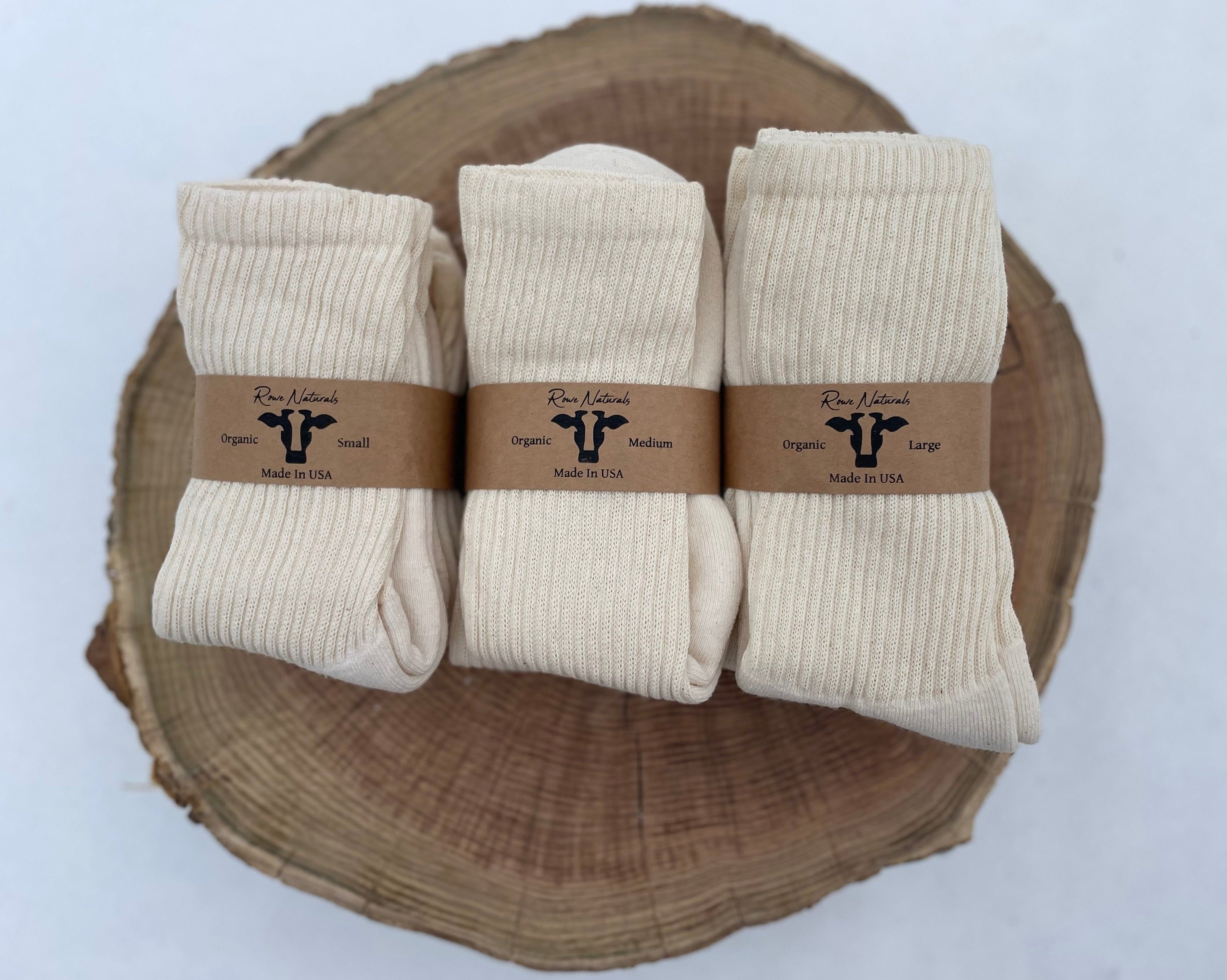 Organic Cotton Socks – Rowe Naturals